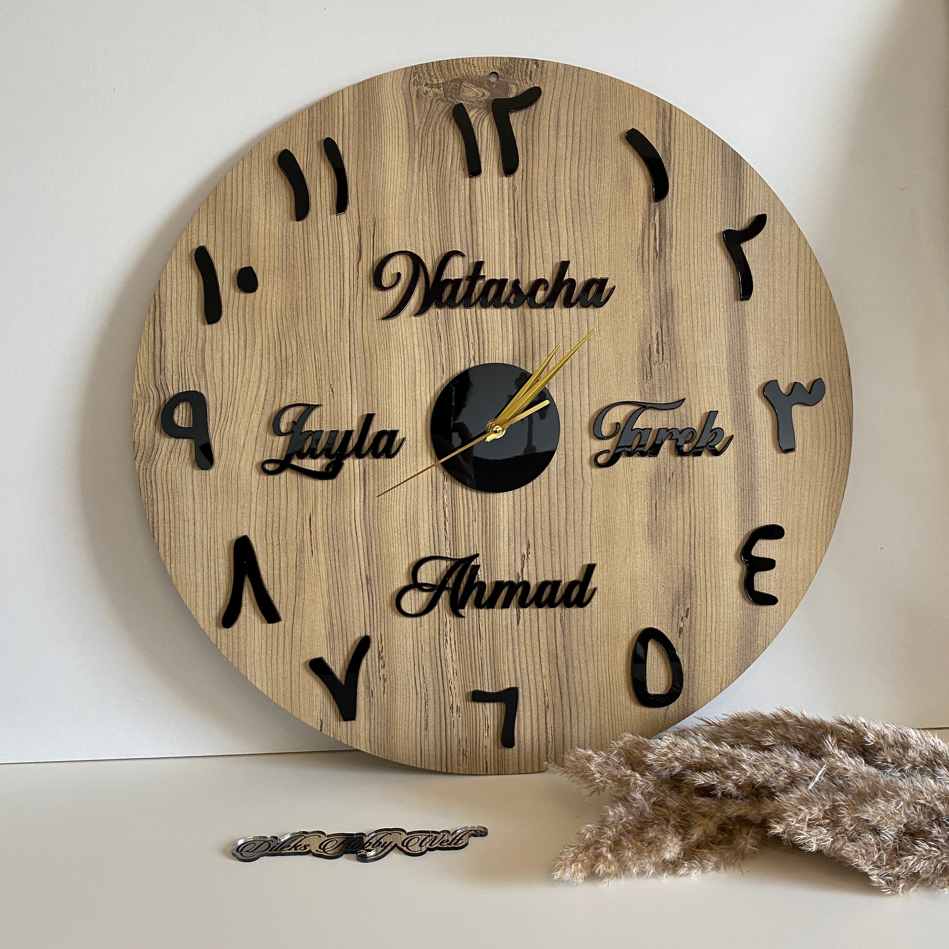 Wanduhr Arabische Ziffern